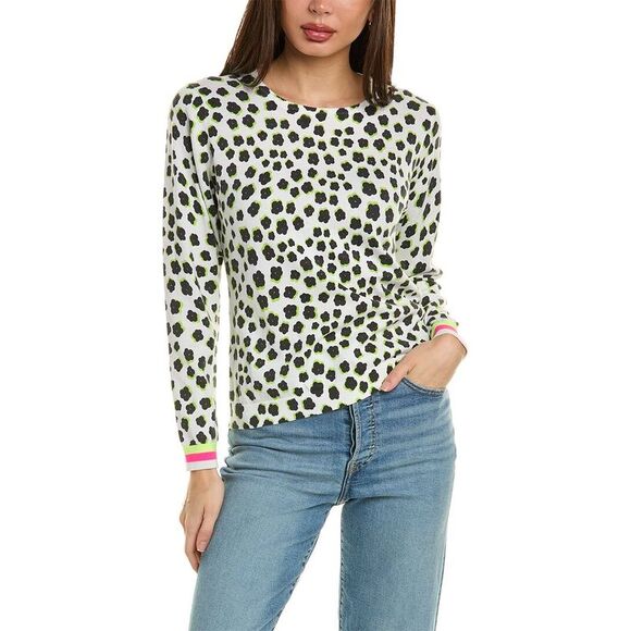 WISPR | Sweaters | Wispr Ditsy Floral Print Crewneck Silkblend Sweater ...